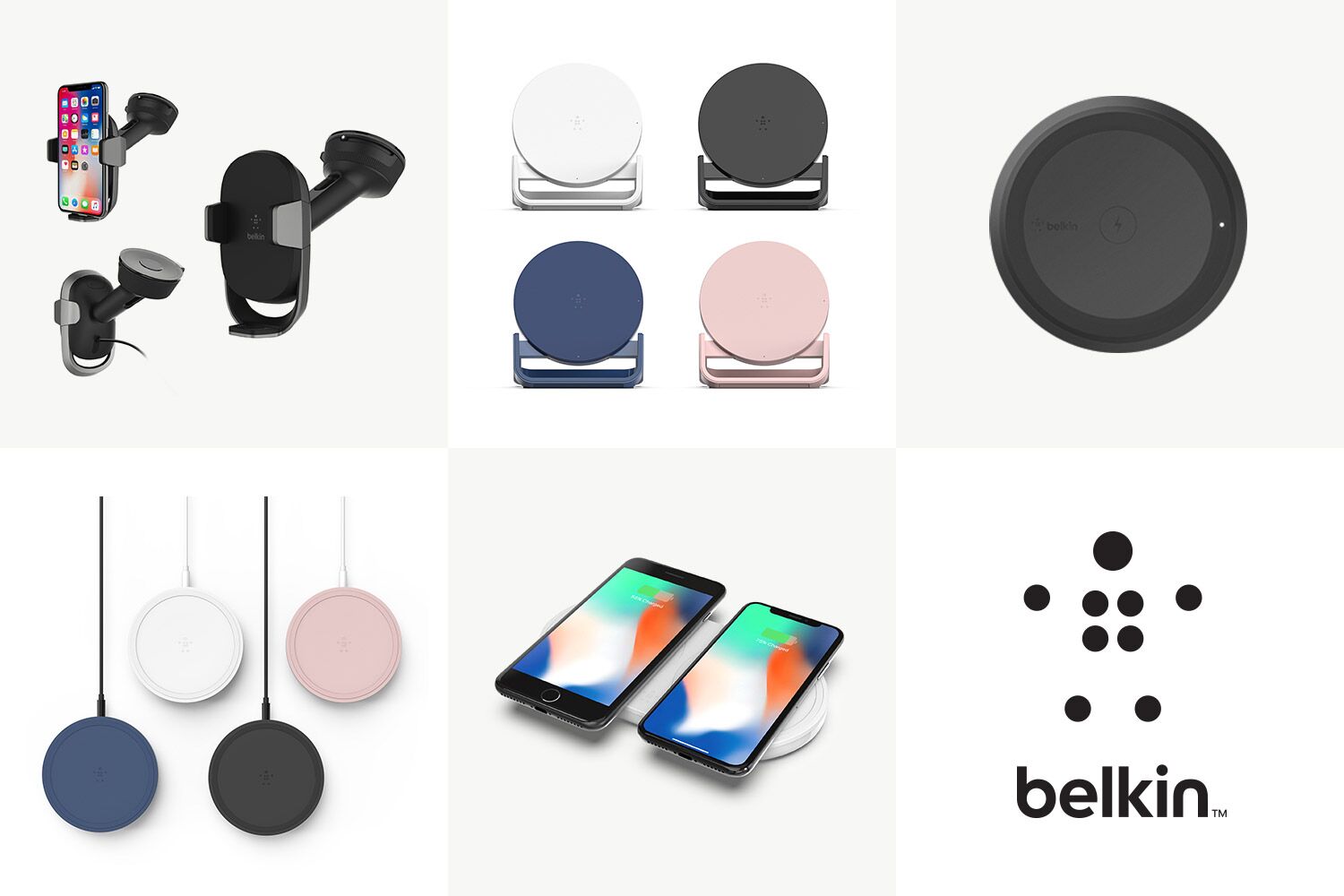 Belkin goes all out with several new wireless charging accessories for 2018