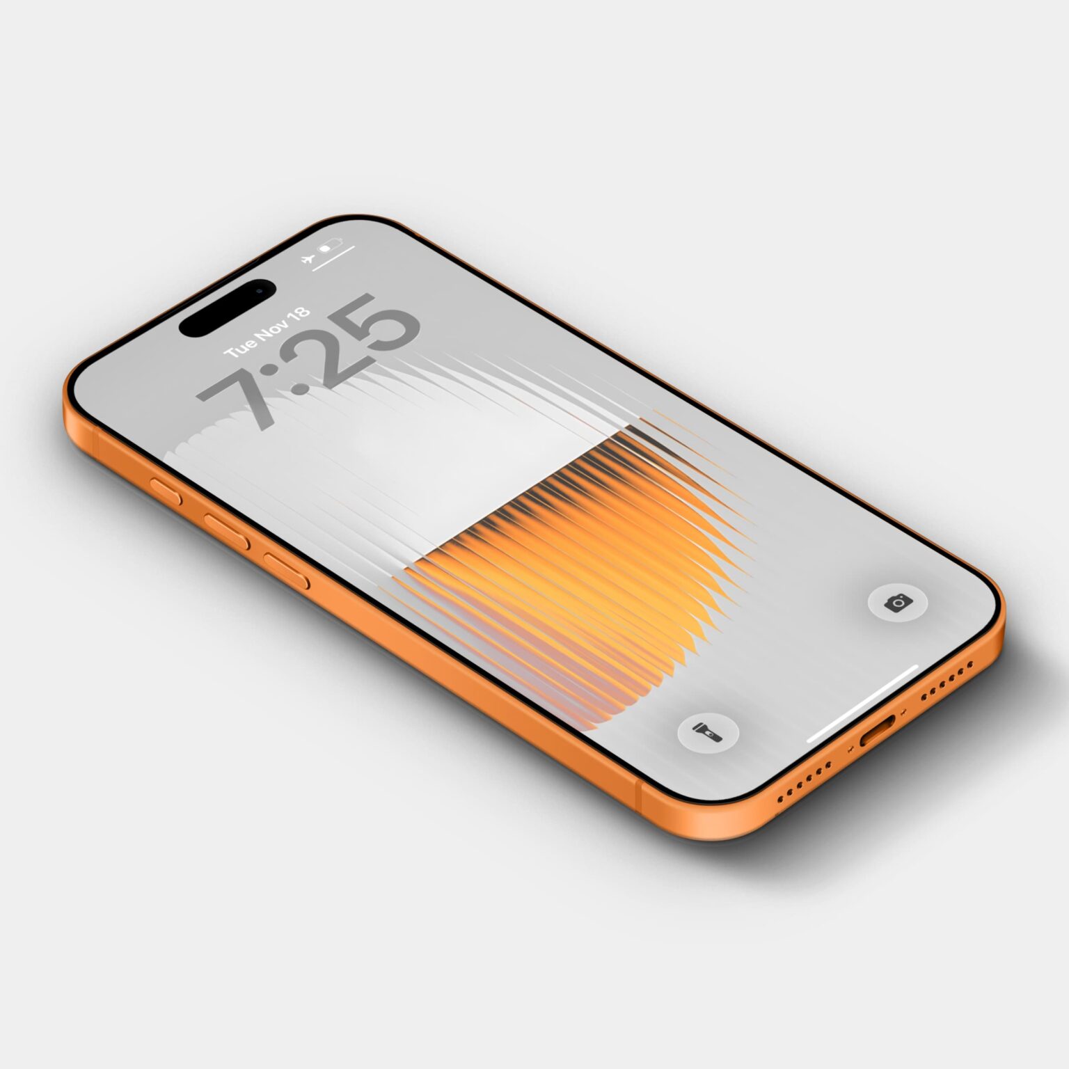 Dual-tone sphere wallpapers for iPhone